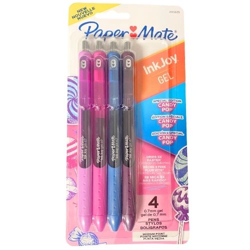 Paper Mate Gel Pen / Quick-Dry Candy Pop x4 – Panafargo
